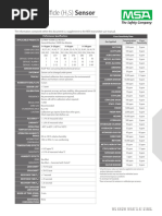 Technical Datasheet Sensor O2 LS (6809630) | PDF | Ethylene | Humidity
