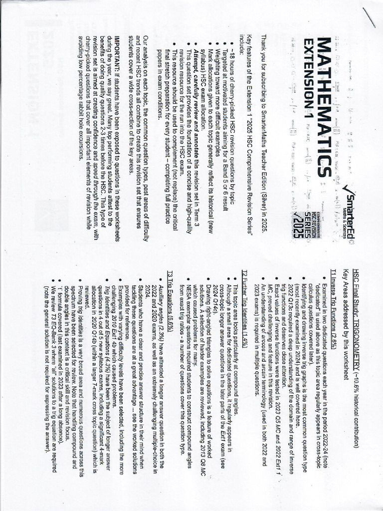 Math Practice Paper 1 | PDF