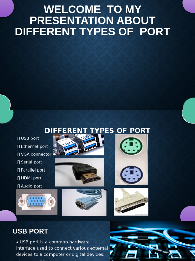 Ports | PDF