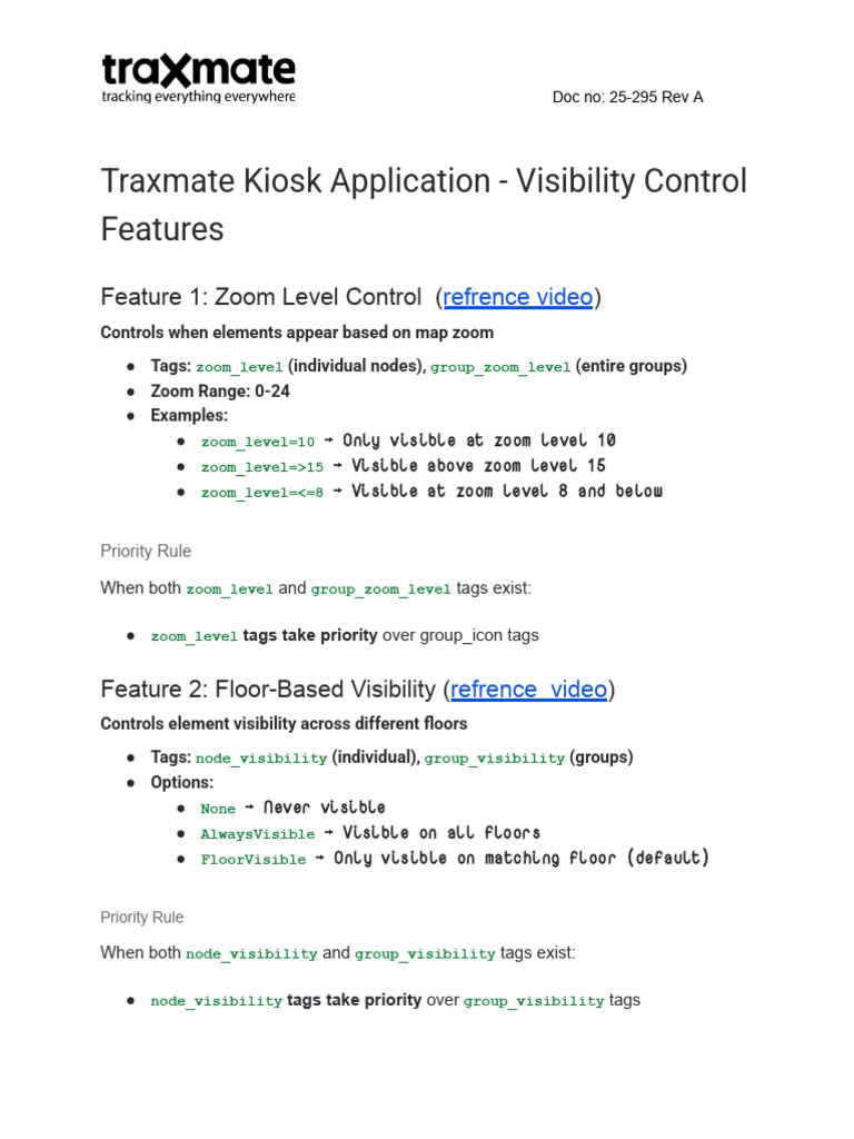 c25-295 Traxmate Kiosk Application - Visibility Control Features - Rev ...