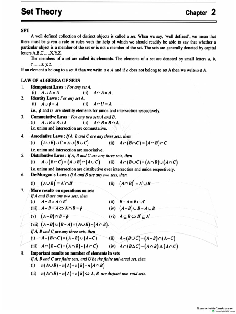 Formulae of Mathematics-Jeemain - Guru | PDF