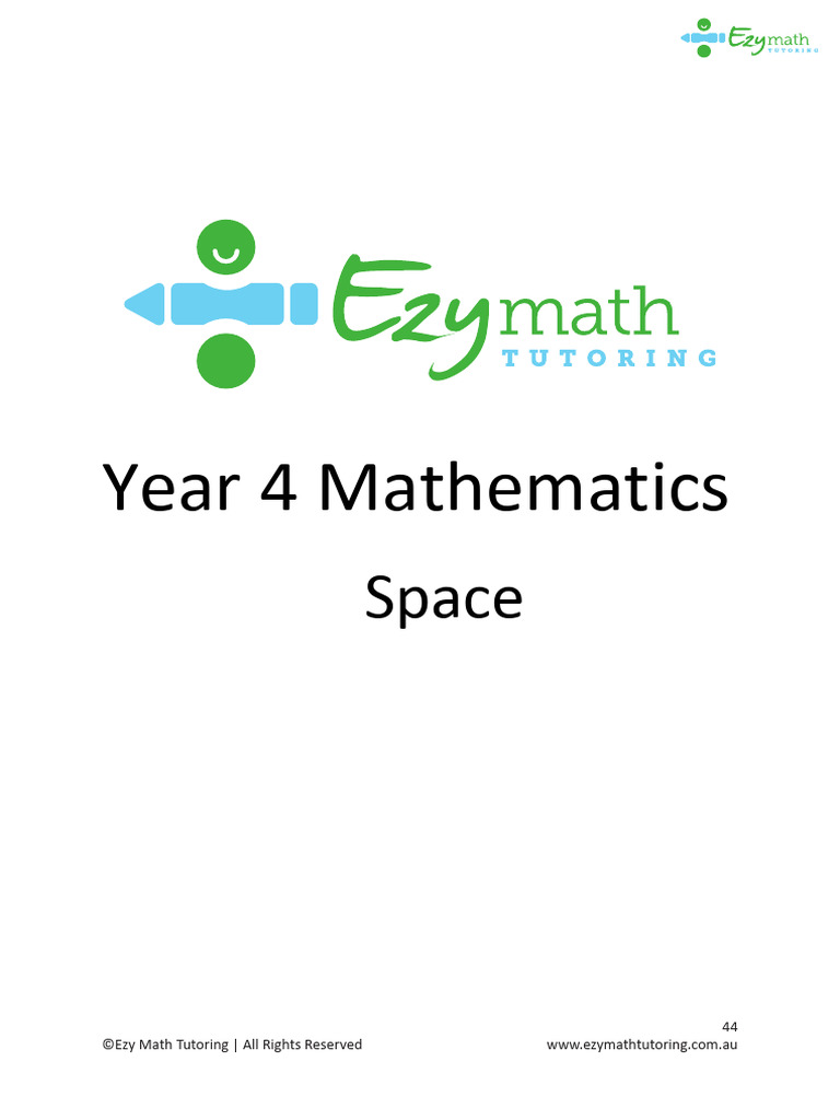 Year 4 Maths - Space - Questions (Ch3) | PDF | Shape | Rectangle