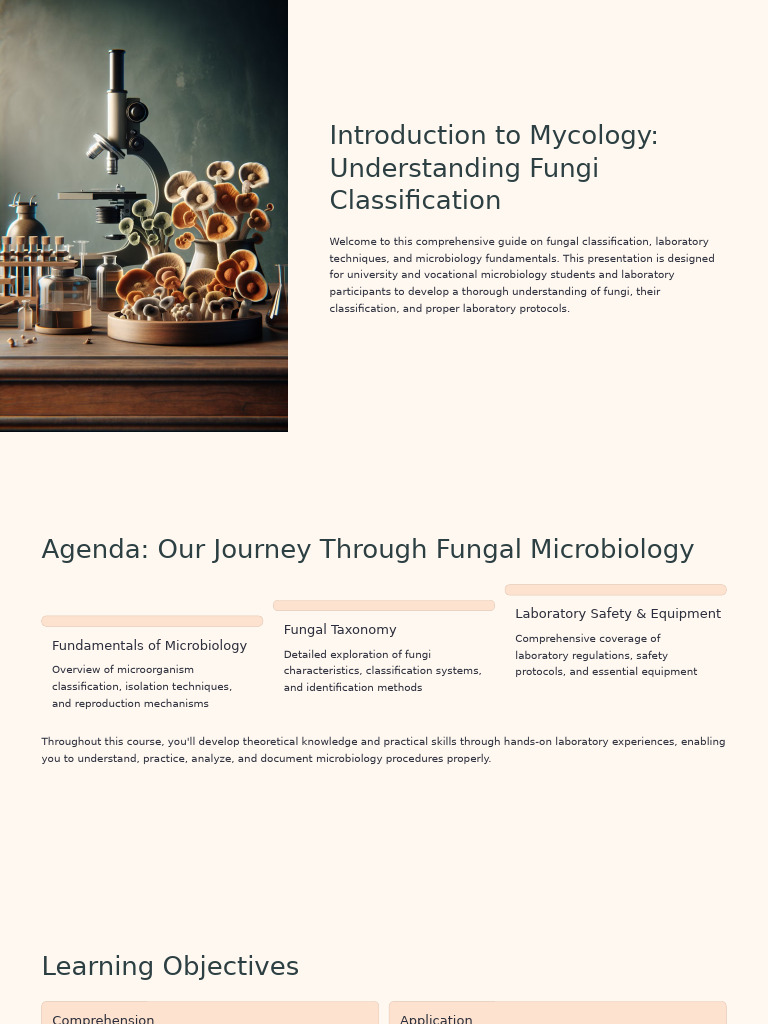 Fungal Classification in Mycology | PDF | Fungus | Microorganism