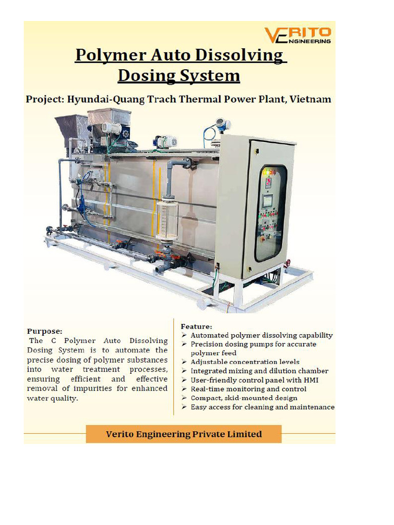 Polymer Dosing System | PDF
