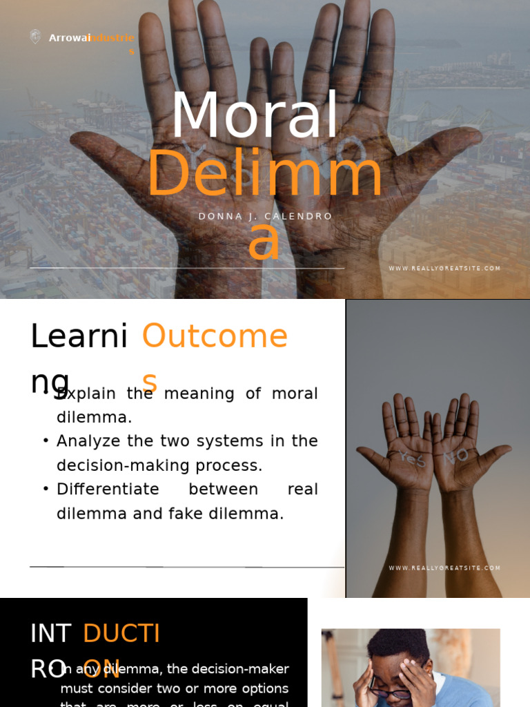 SSP114 Moral Dilemma | PDF | Decision Making | Morality