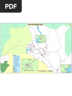 Detailed Map of Zambia with Features | PDF