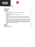 SANRA Checklist for Narrative Reviews | PDF | Systematic Review | Science