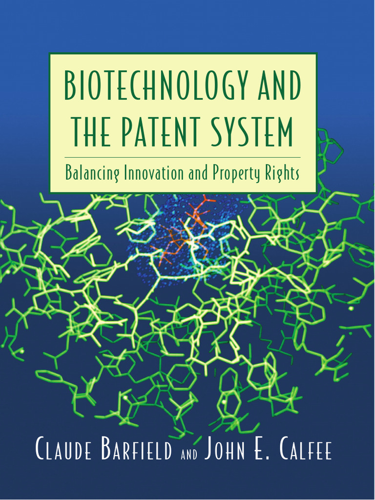 Biotechnology Patent Reform Insights | PDF | Cancer | Biotechnology