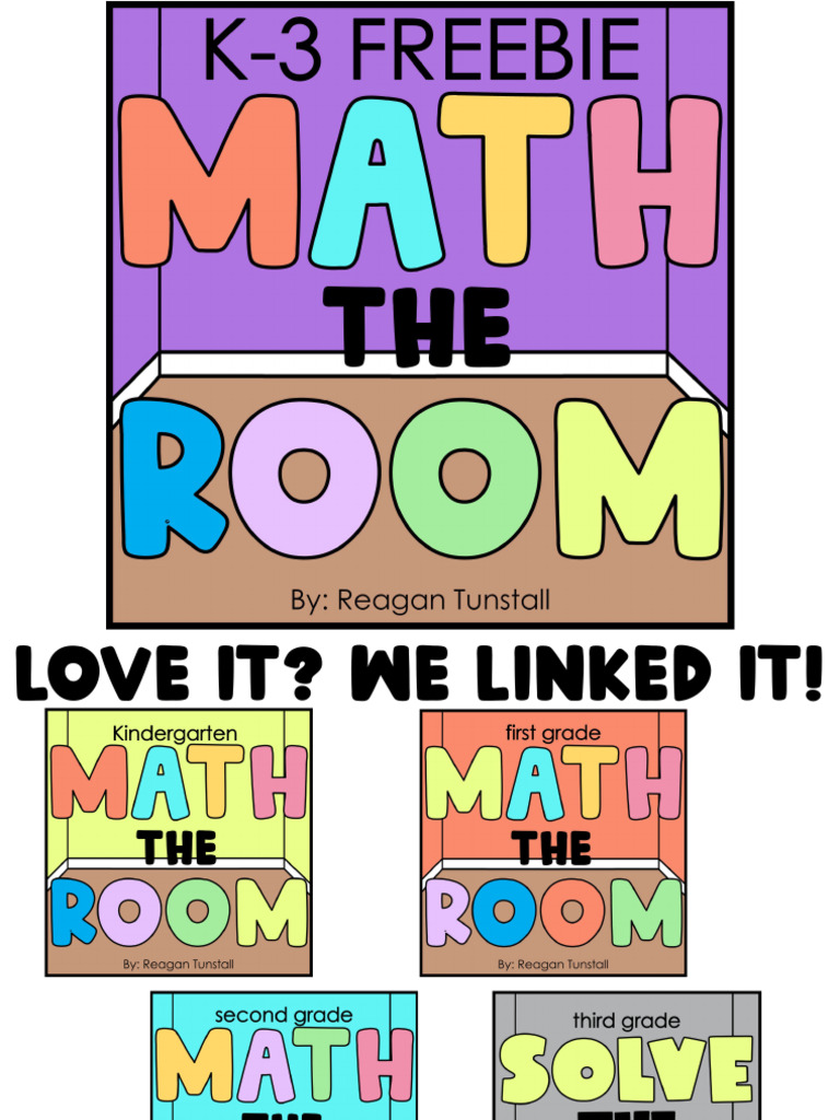 Freebie Math The Room K 3 | PDF | Business Law | Property Law