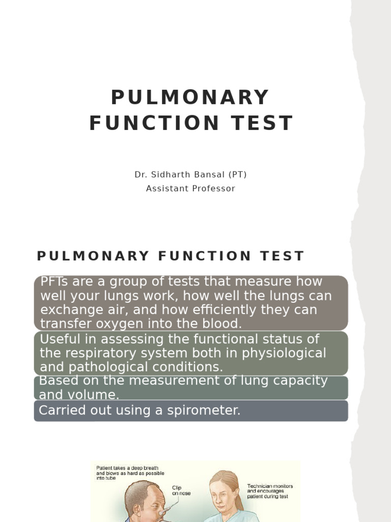 Understanding Pulmonary Function Tests | PDF