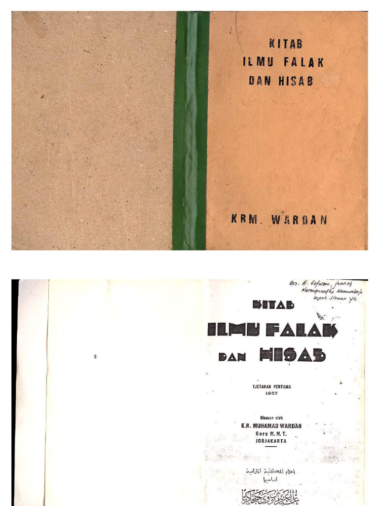 Kitab Ilmu Falak Dan Hisab KM | PDF