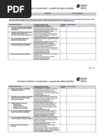 Project Mobilisation Schedule/ Checklist | PDF | Business