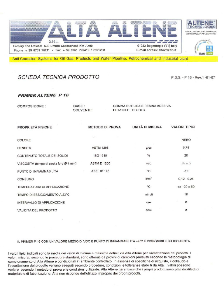 STP Primer Altene P16 | PDF