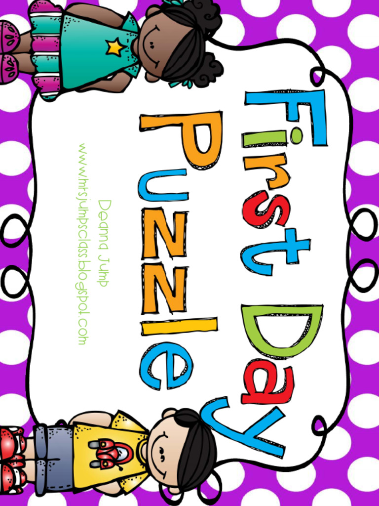First Day Out Activity | PDF | Early Childhood Education | Educational ...