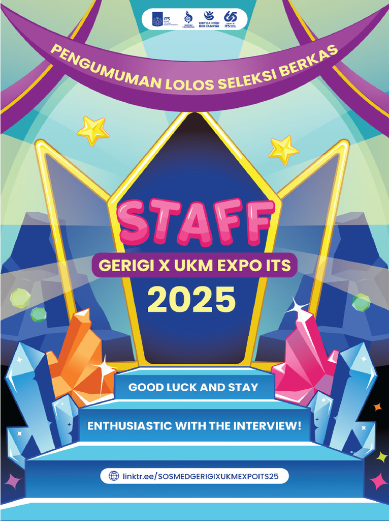 Lolos Seleksi Berkas Gerigi X Ukm Expo Its 2025 | PDF