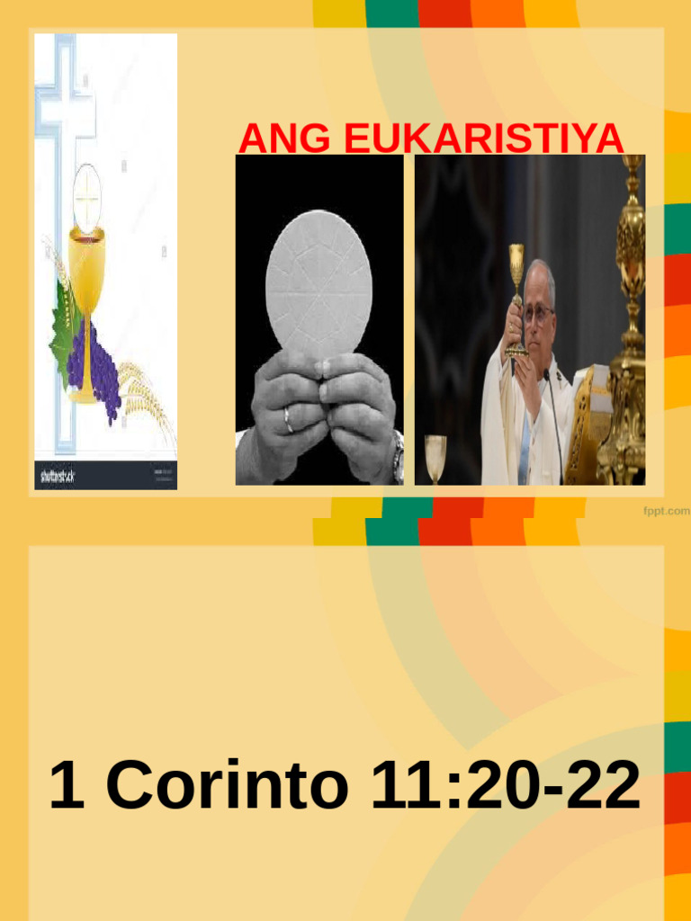 Ang Eukaristiya | PDF