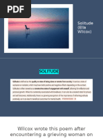 Solitude | PDF | Solitude | Loneliness