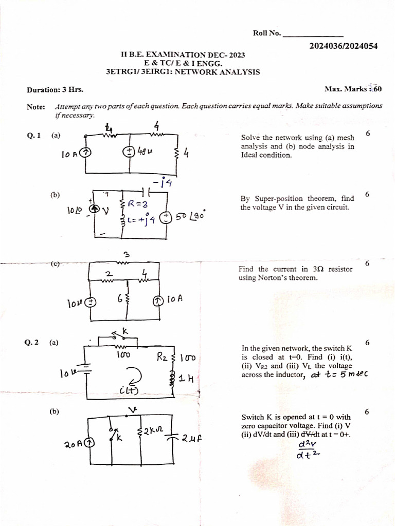 Endsem Signal and System | PDF