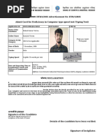 BSF HCM Typing Test Passage | PDF