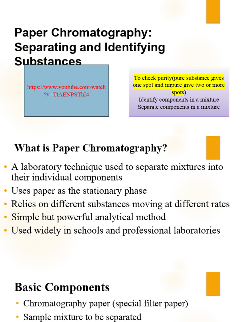 Paper Chromatography Explained | PDF | Chromatography | Solvent