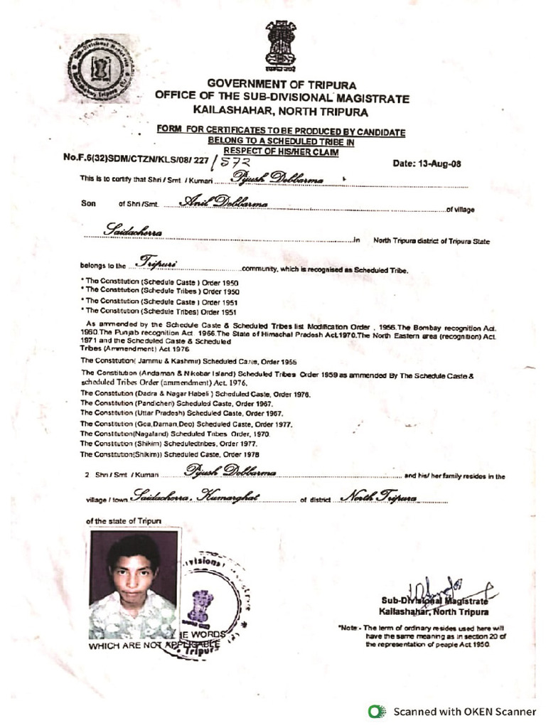 ST Certificate | PDF
