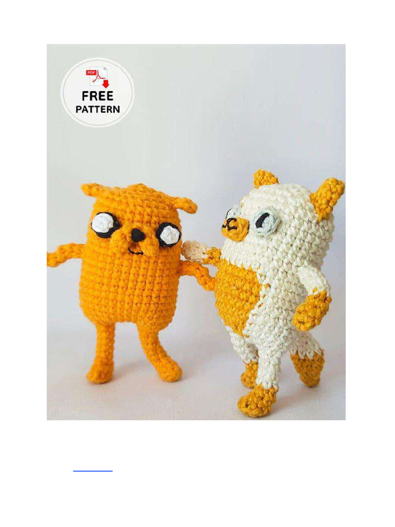Free Crochet Pattern for Jake the Dog | PDF | Crochet | Needlework