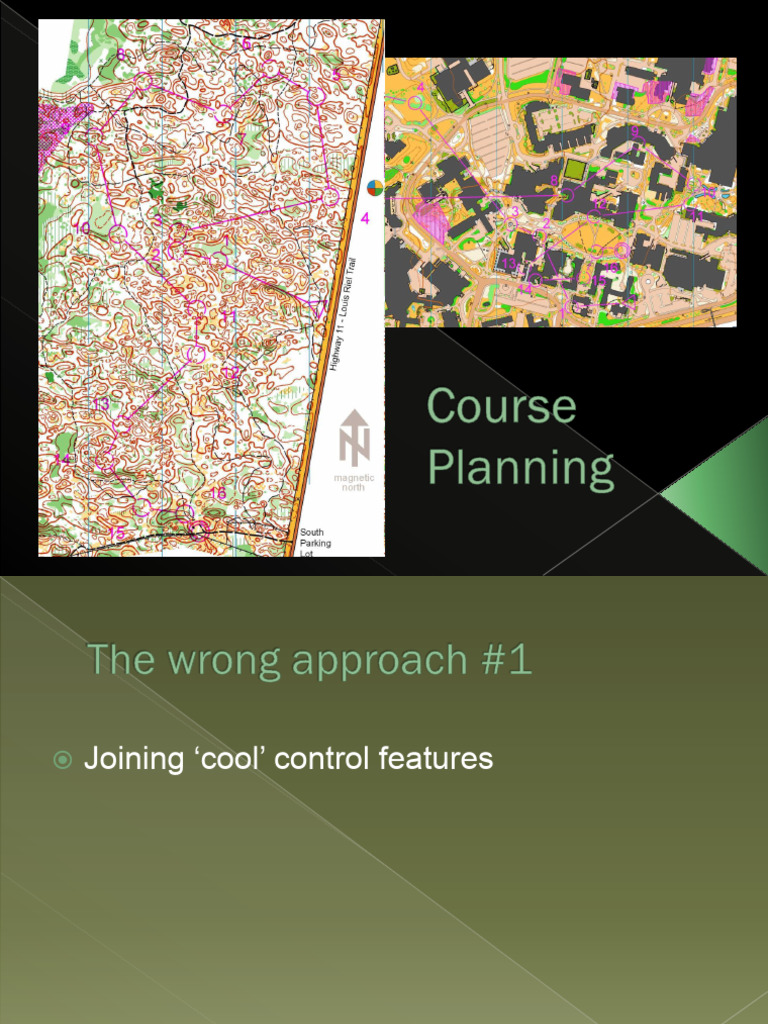 Orienteering Course Planning Strategies | PDF