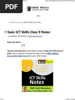 ICT Skills Class9 Presentation | PDF