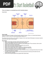 Score Sheets Netball | PDF | Team Sports | Ball Games