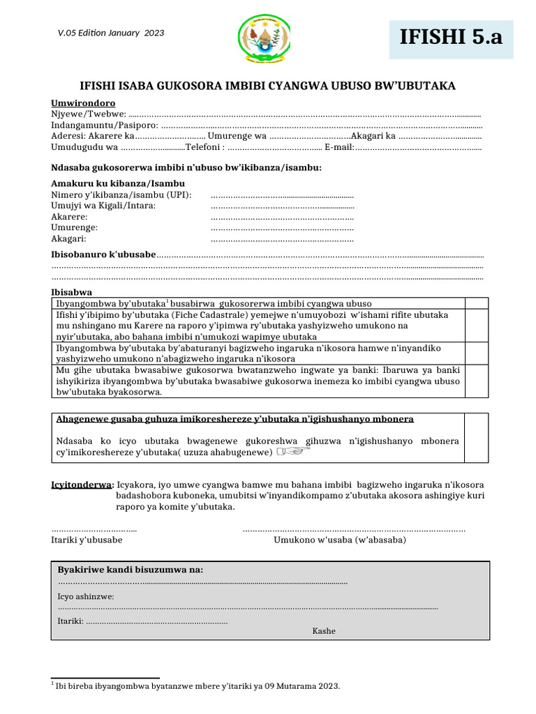 Gukosora Imbibi n'Ubuso bw'Ubwato | PDF