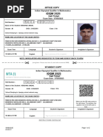 Ioqm Omr Sheet Full | PDF | Printing | Optical Character Recognition