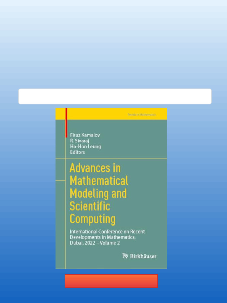Advances in Mathematical Modeling and Scientific Computing International Conference on Recent ...
