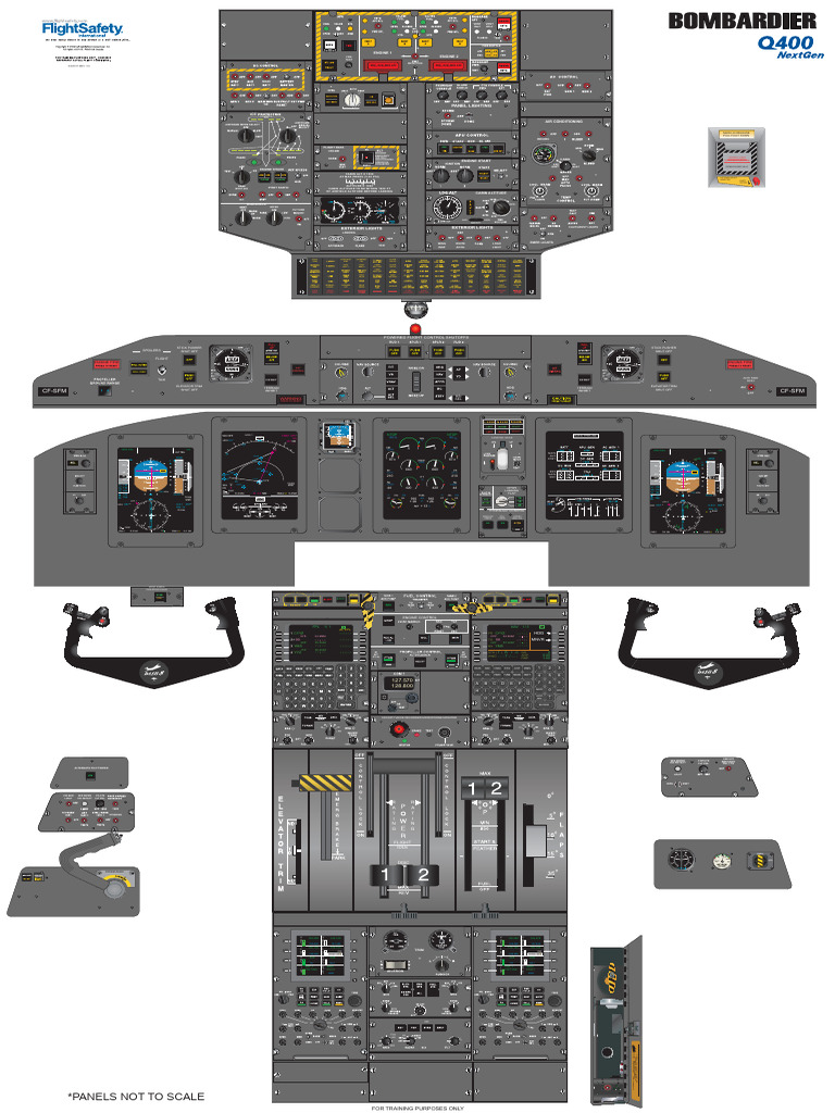 q400 Mock Up | PDF | Motor Vehicle | Aerospace