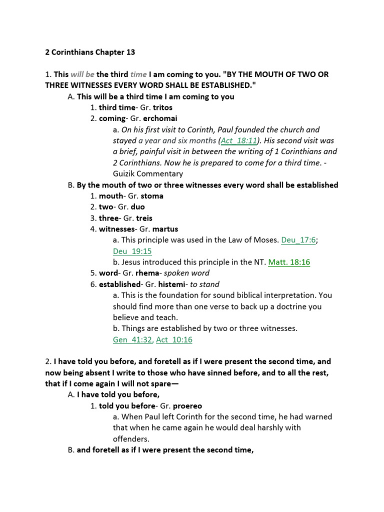 NT-071 - 1 Corinthians Chapter 13 - RM Commentary | PDF | Divine Grace ...