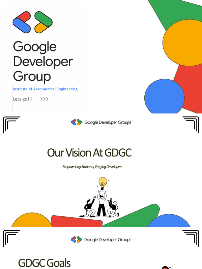Gdgc Induction Ppt | PDF