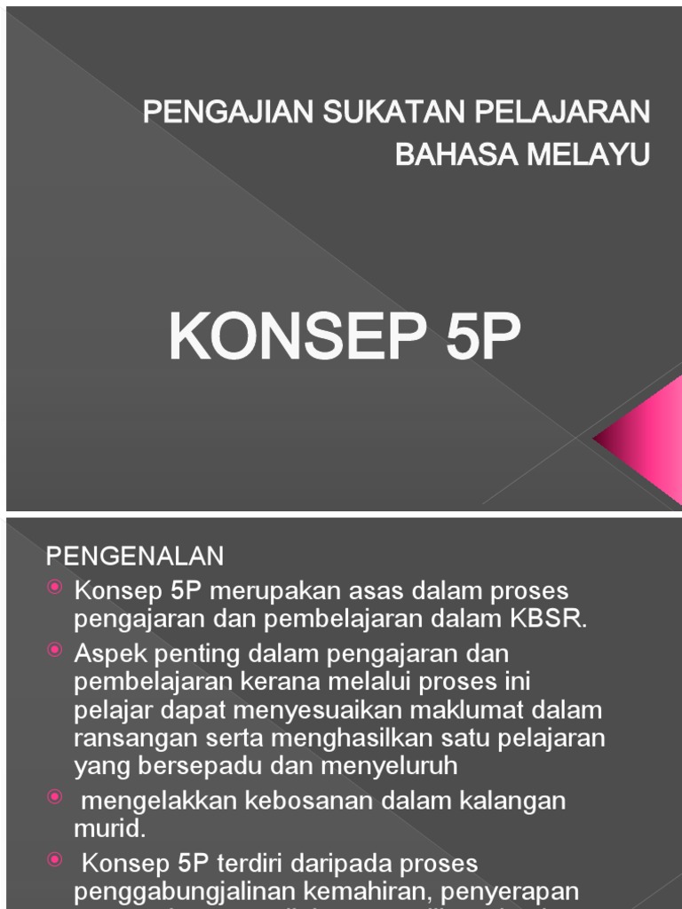 Konsep 5P | PDF