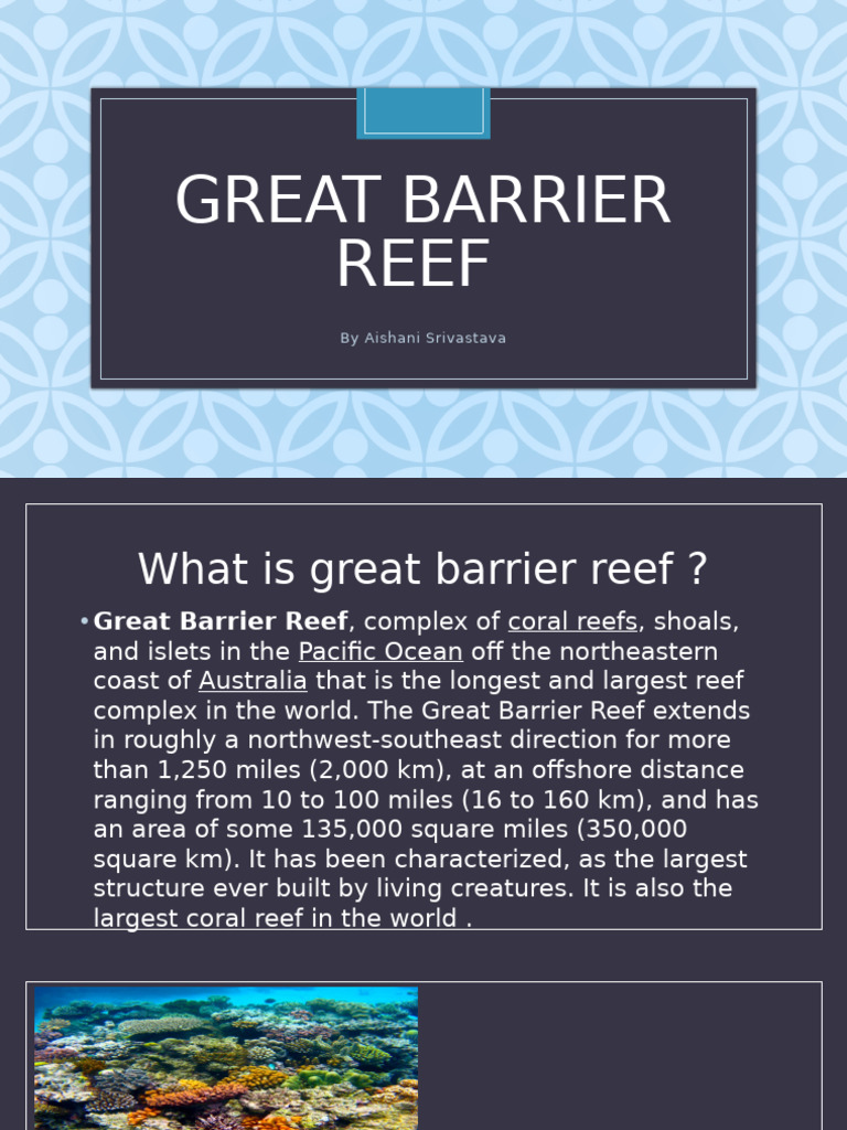 Great Barrier Reef | PDF