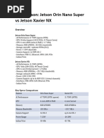 Jetson Orin Nano Developer Kit Datasheet | PDF | Graphics Processing Unit | Computing