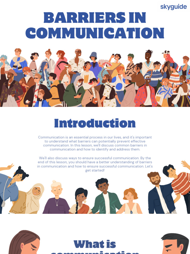 Understanding Communication Barriers | PDF | Communication | Feeling