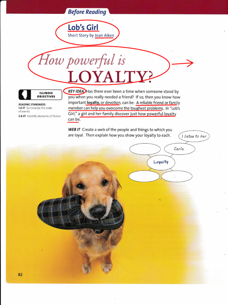 Exploring Loyalty in Lob's Girl | PDF