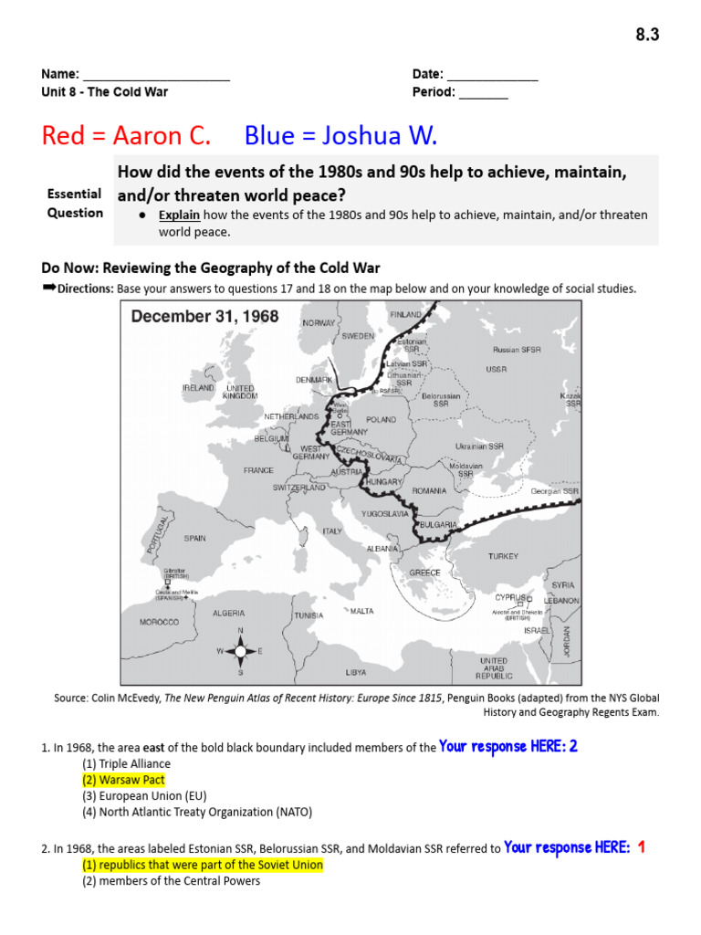 Gomez The Cold War Ends | PDF | World Politics | Soviet Union