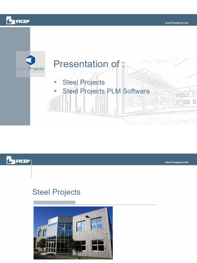 Steel Projects PLM Software Overview | PDF | Product Lifecycle | Automation