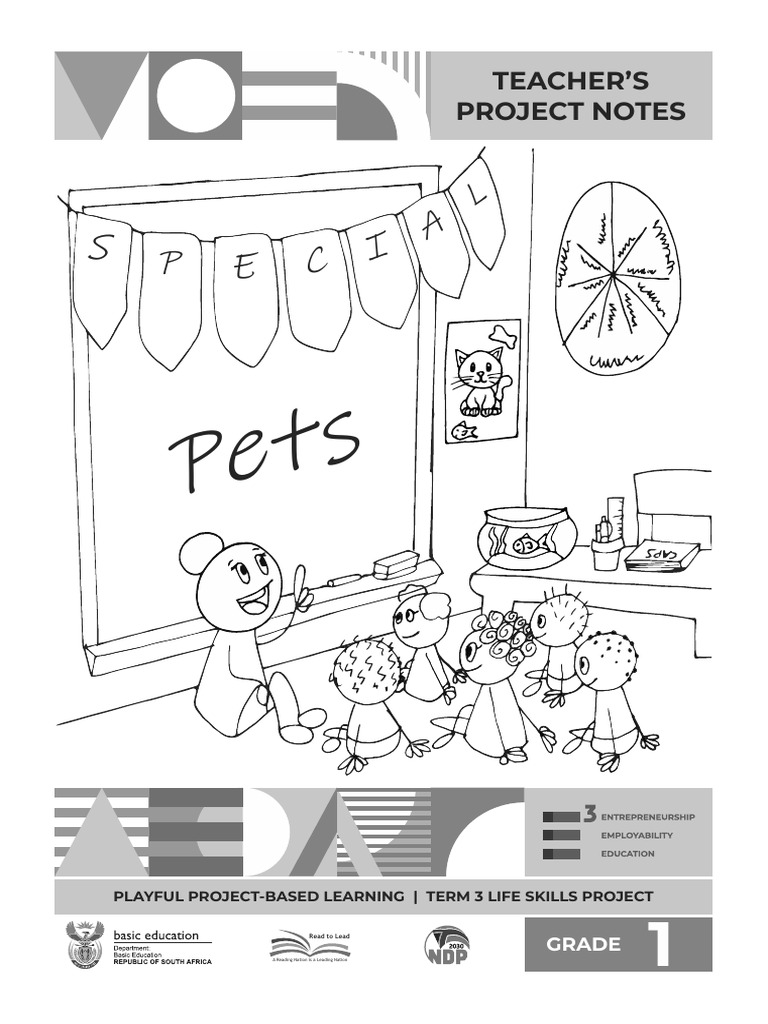 Grade 1 Pets Project Guide | PDF | Learning | Project Based Learning