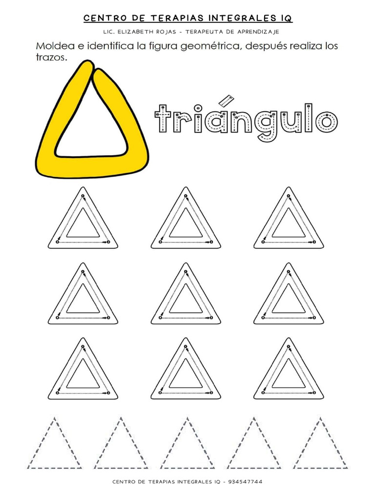 Las Figuras Geométricas Principales Aprendizaje | PDF