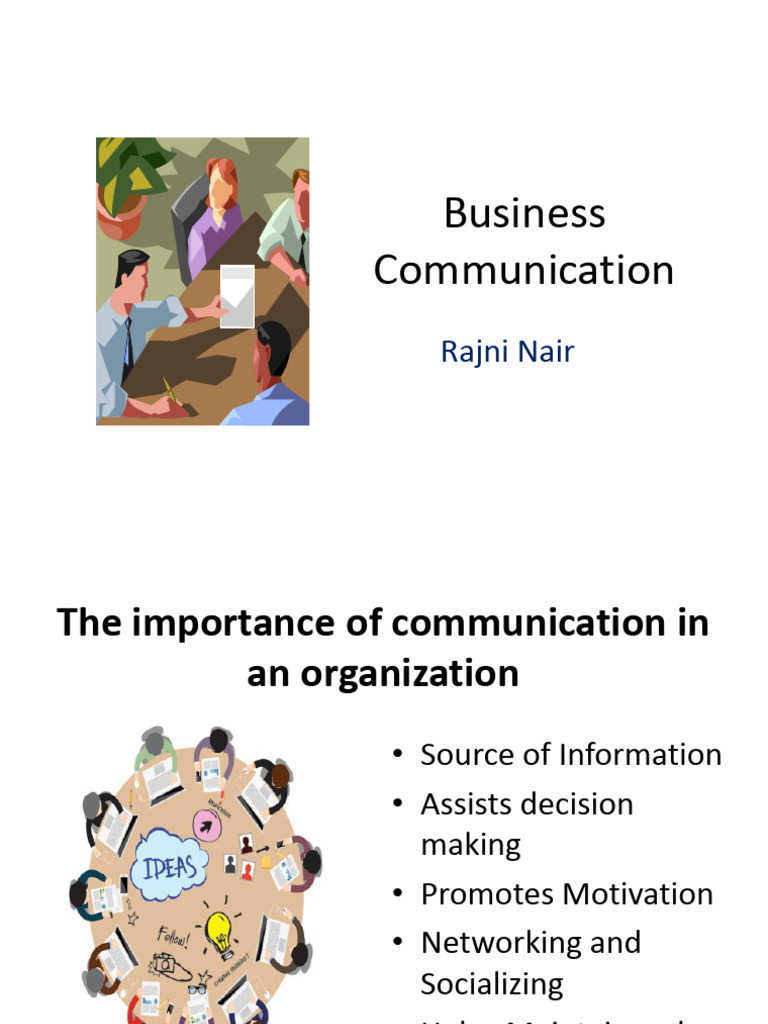 Effective Business Communication Strategies | PDF | Communication ...