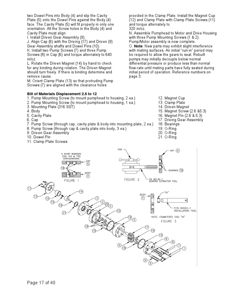 Tuthill D Series Pump Assembly Guide | PDF