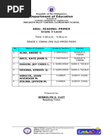 ARAL Learner's Workbook (English) KS1 | PDF | Semantic Units | Linguistics