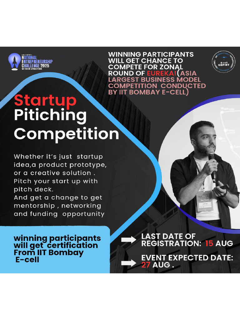 Startup Pitching Competition | PDF