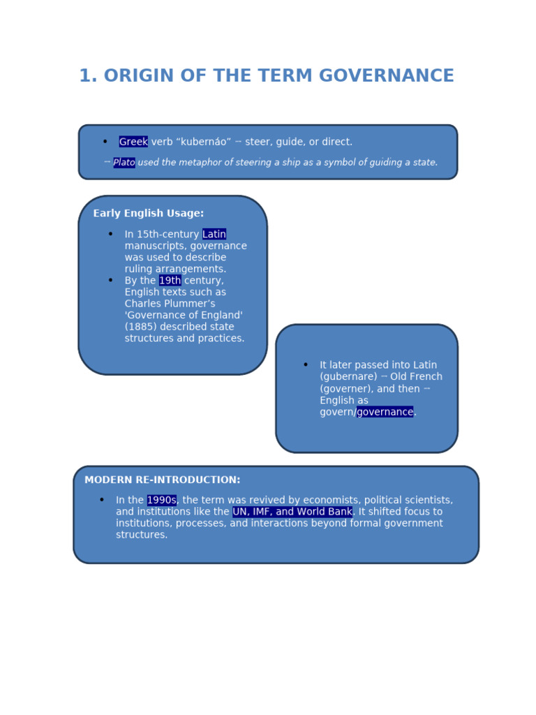 Understanding Good Governance Principles | PDF | Governance | Good ...