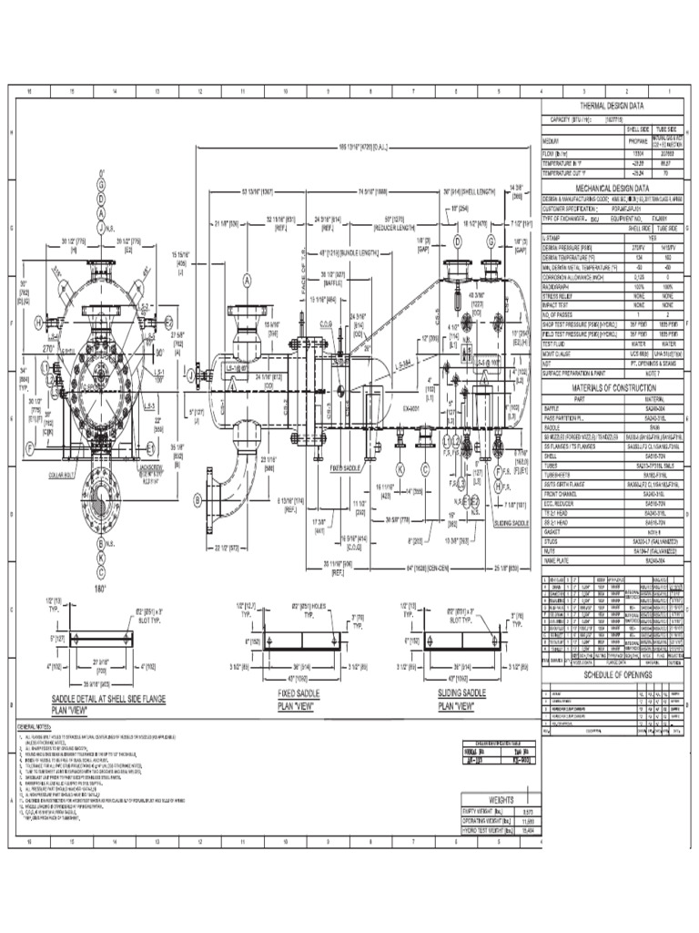 EX-9001 Chiller Drawings 1 | PDF